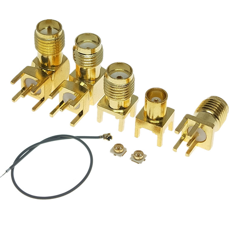 SMA/UFL/IPEX/IPX Connector gps Antenna Socket to SMA-KE Socket Female ...