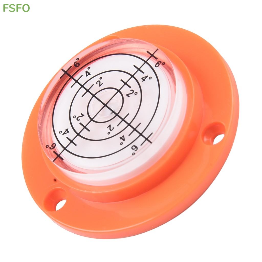 FSFO| 50 x 12mm For Spirit Level Bubble Black Angle Clear Mini Round ...
