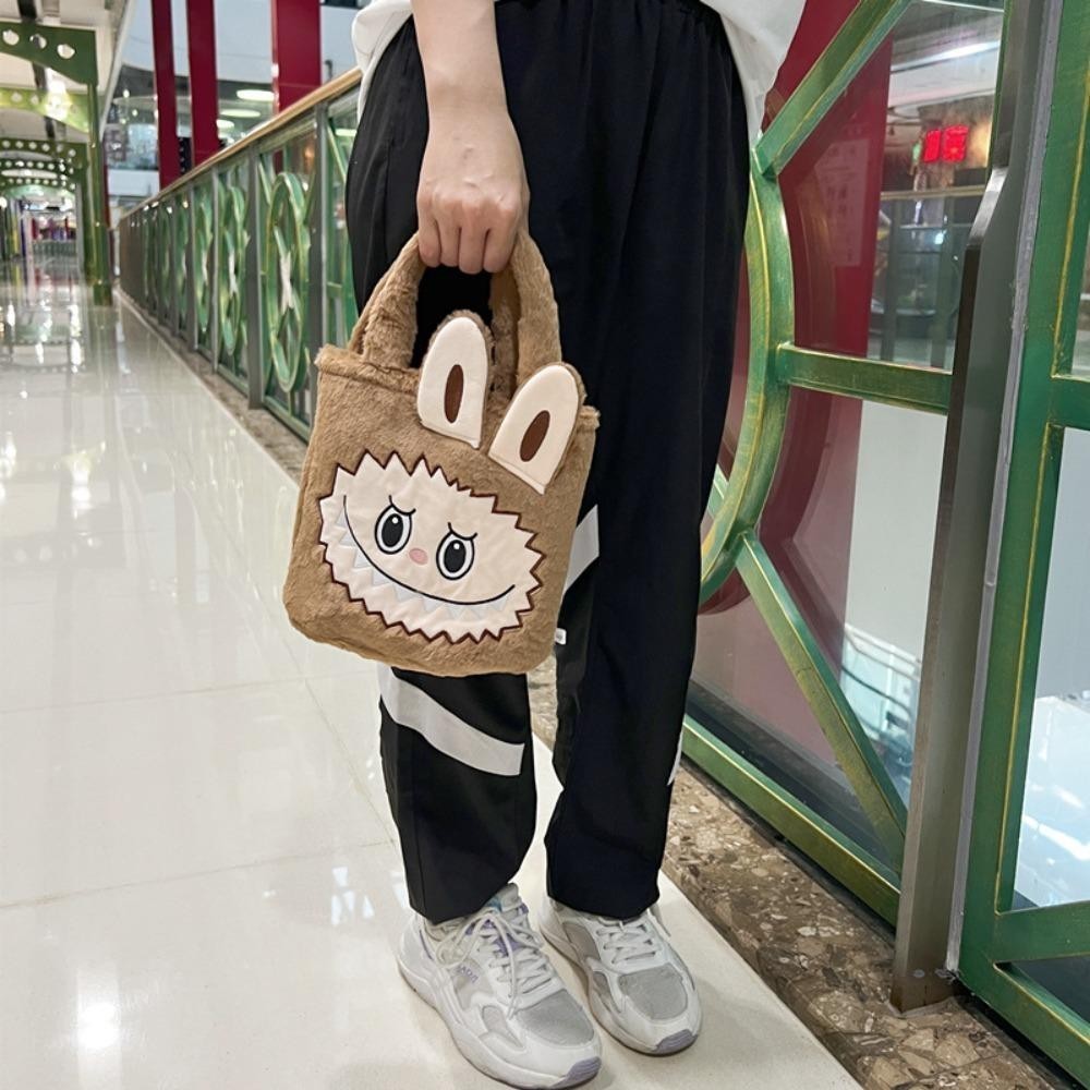 Labubu Hand Backpack, PP Cotton Adjustable Straps Labubu Handbag, Cute ...