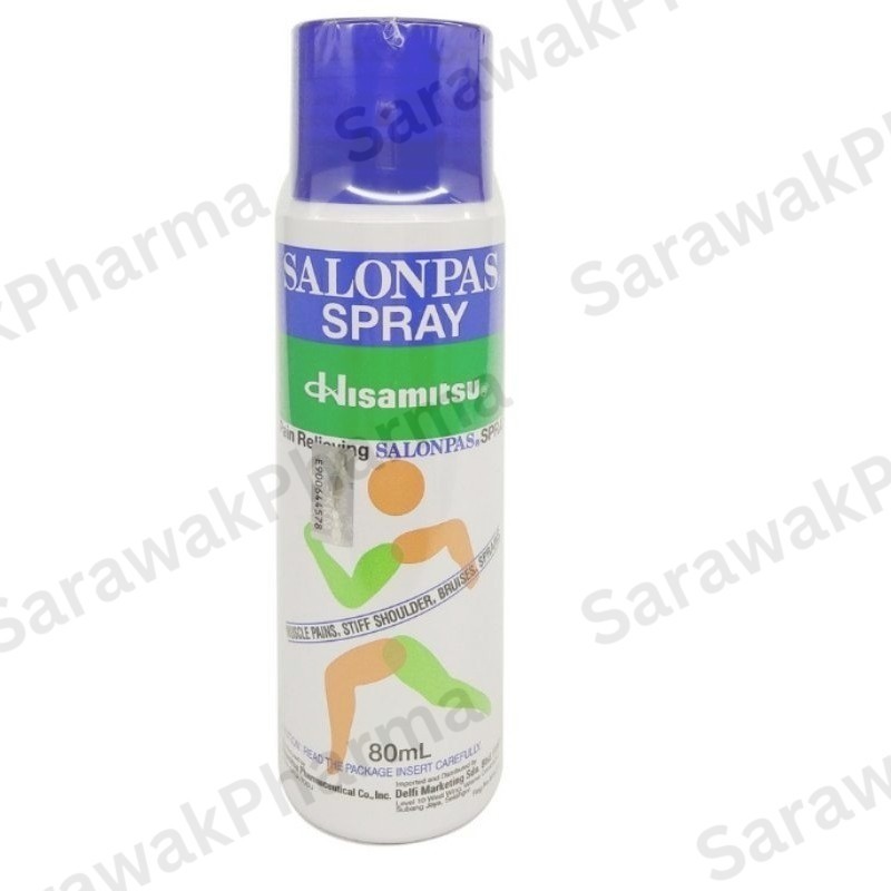 Salonpas Spray Pain Relieving 80ml | Shopee Malaysia