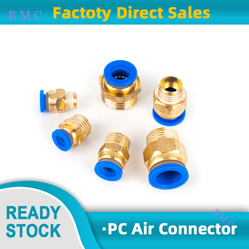 Pneumatic Trachea Quick Plug Quick Connector PC8-02 Threaded Straight ...