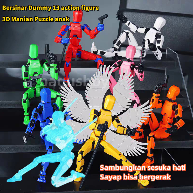 Lucky version of magnetic doll/moving doll body joint/13 moving joints ...