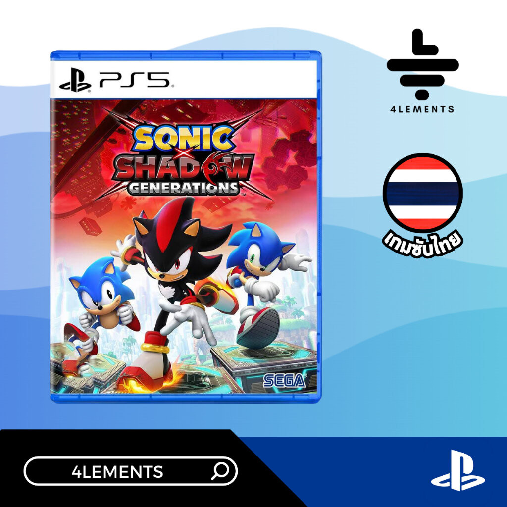 PS5 SONIC X SHADOW GENERATIONS (ENG/TH) (GAME) | Shopee Malaysia
