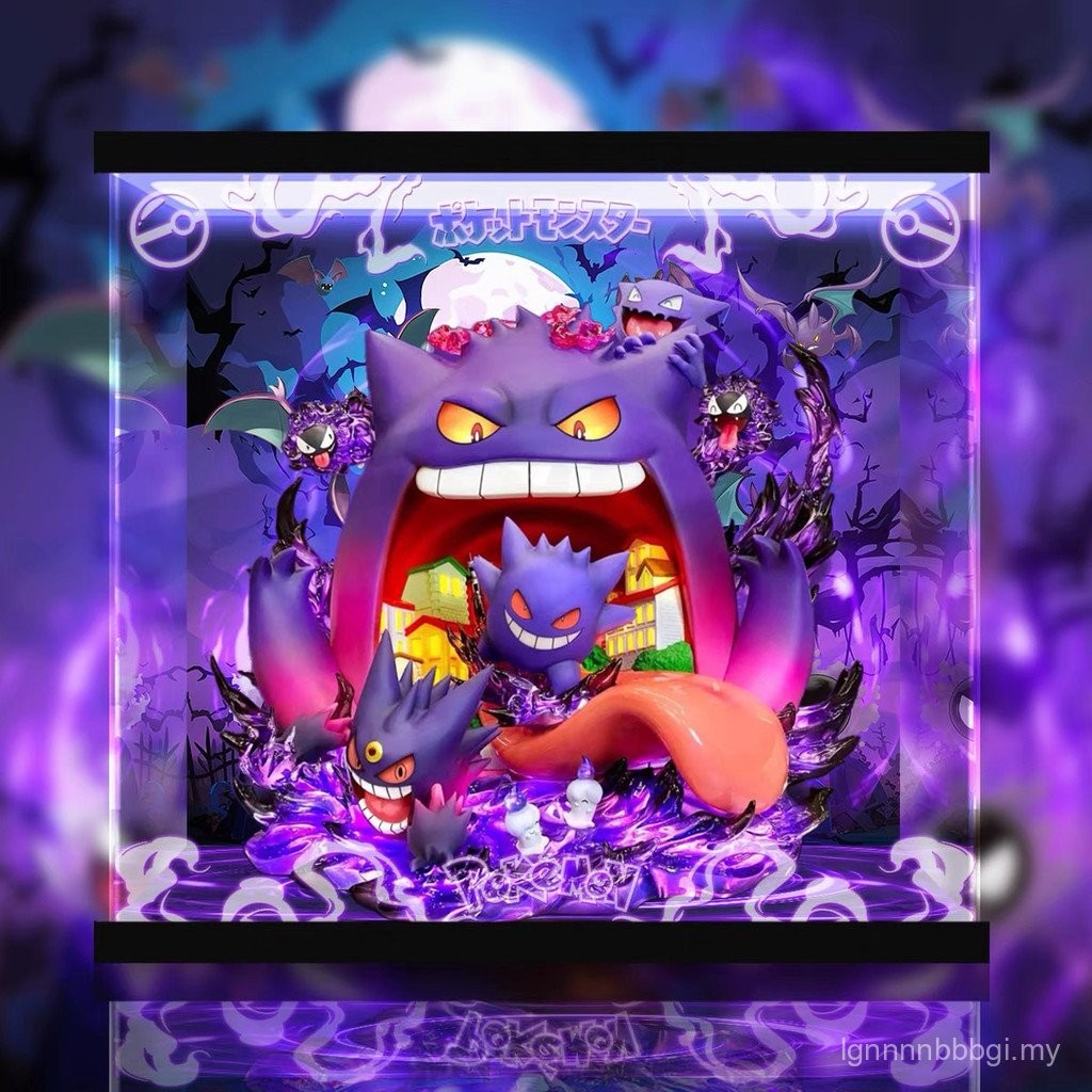 Ppap Studio Pokémon Gengar Family Acrylic Display Box Without Figure ...