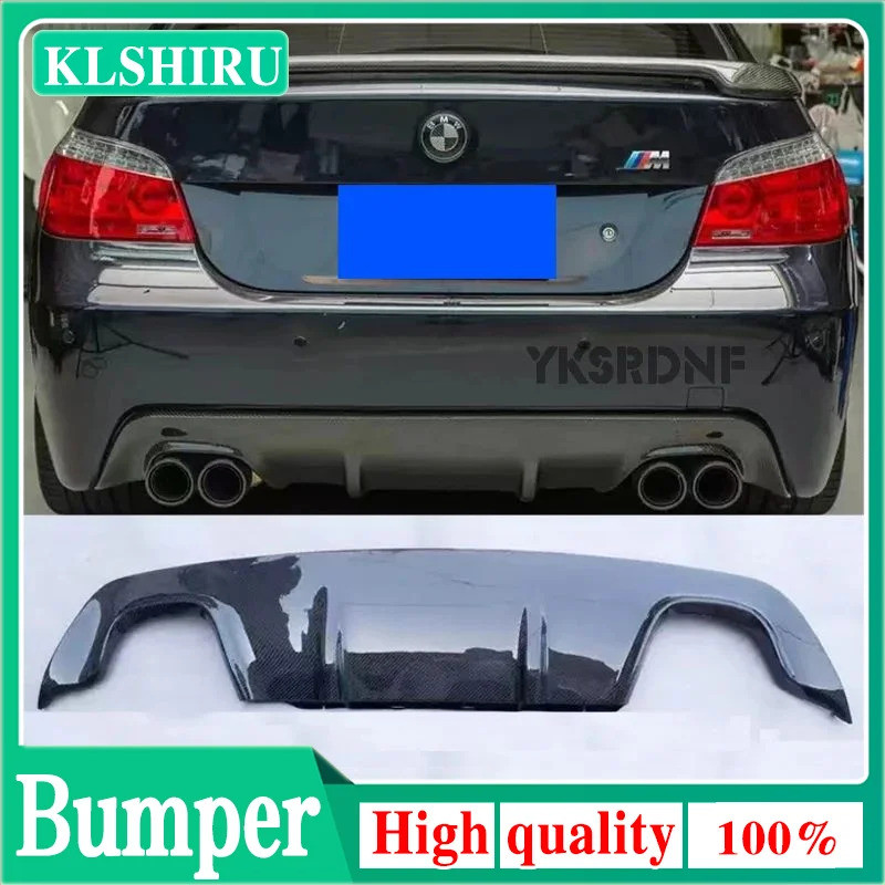 Rear Lip Bumper Spoiler Diffuser for Bmw 5 Series E60 M-tech Sport ...