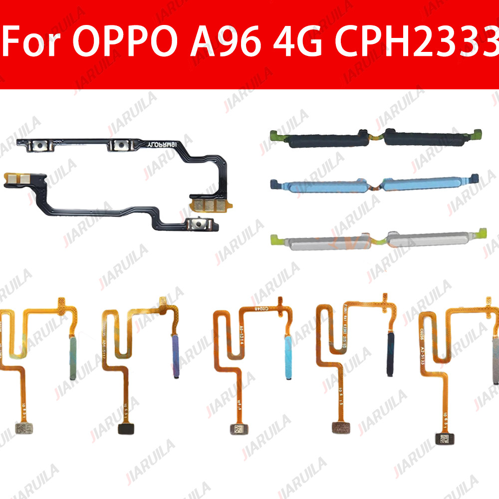 Fingerprint Sensor Scanner For OPPO A96 4G CPH2333 Power on off button ...