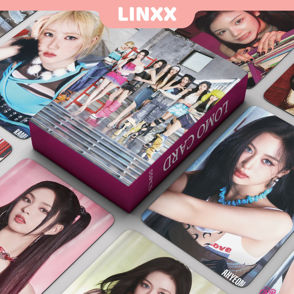 LINXX 55 Pcs BABYMONSTER DRIP Album Lomo Card Kpop Photocards Postcards ...