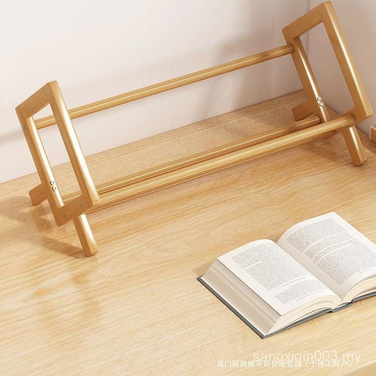 Bamboo CD Rack Disc Tabletop Plate Storage Creative Display Rack ...