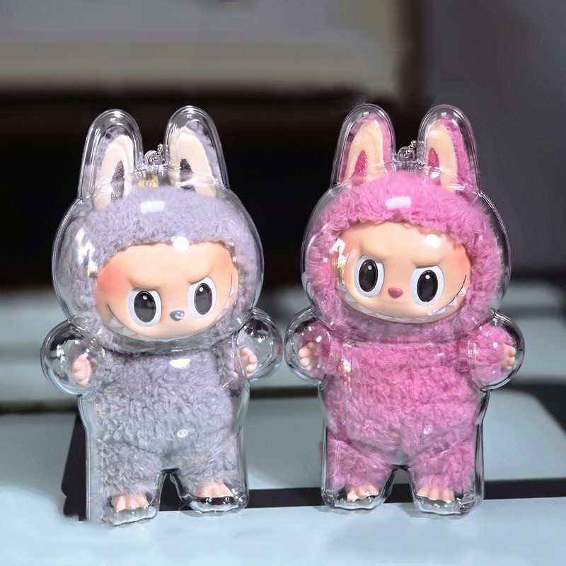Labubu Cover Labubu Case V2 Transparent Protective Cover 15cm Labubu ...