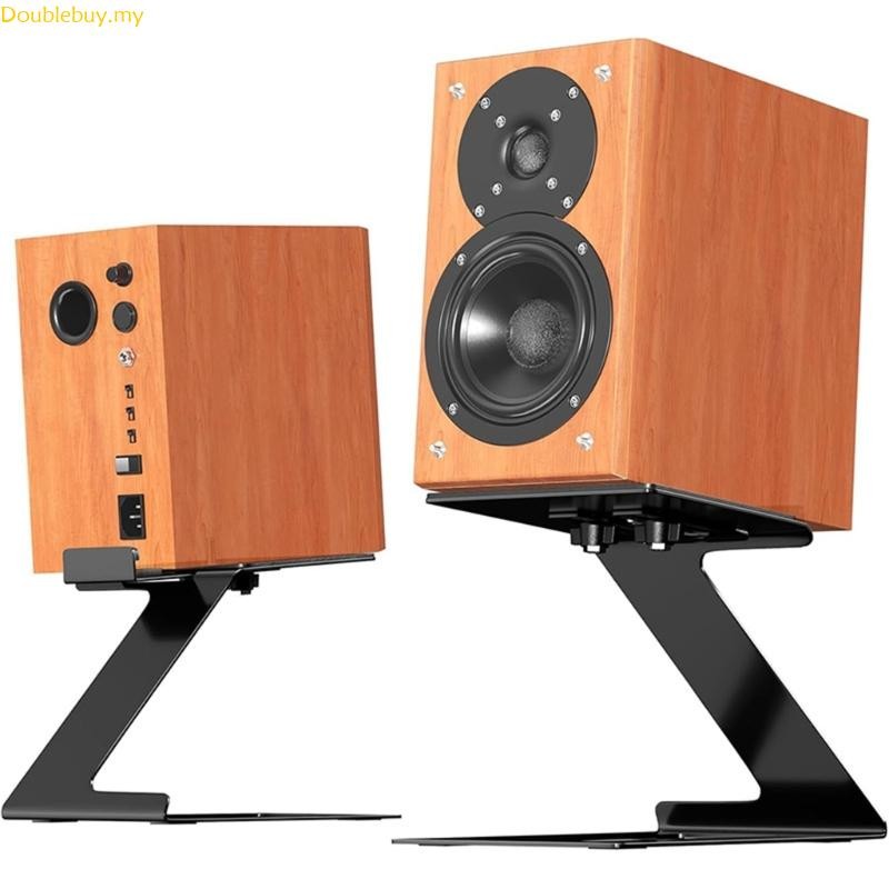 Doublebuy 6° Incline Speaker Stand Desktop Speaker Stand Bookshelf ...