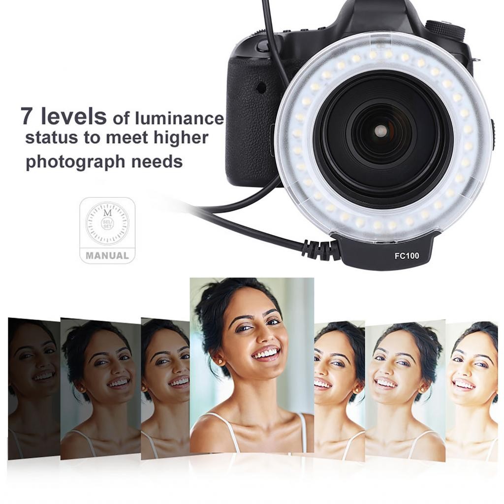Tominihouse for Macro & Ringlight Flashes LED Flash Light Bundle FC-100 ...