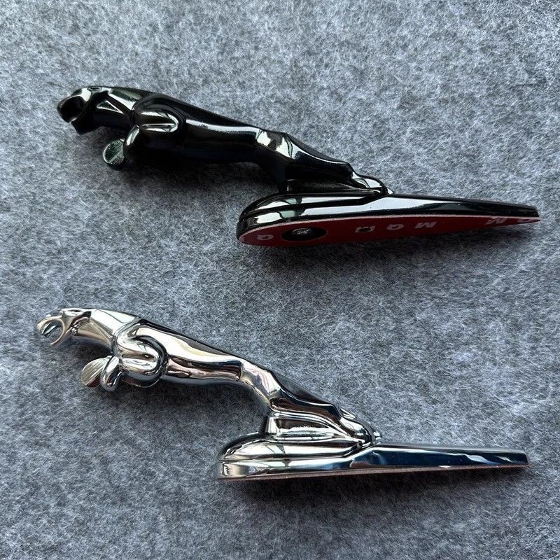 Sesuai untuk Lencana Kereta Jaguar Lencana Logam XJL XFL XF XJ XEL XE Lencana Depan Hud Ubahsuai ...