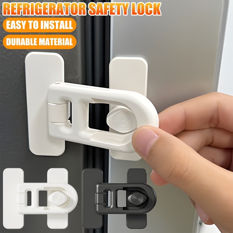 Refrigerator & Cabinet Safety Lock - Limit Stopper - Door Window Locks ...