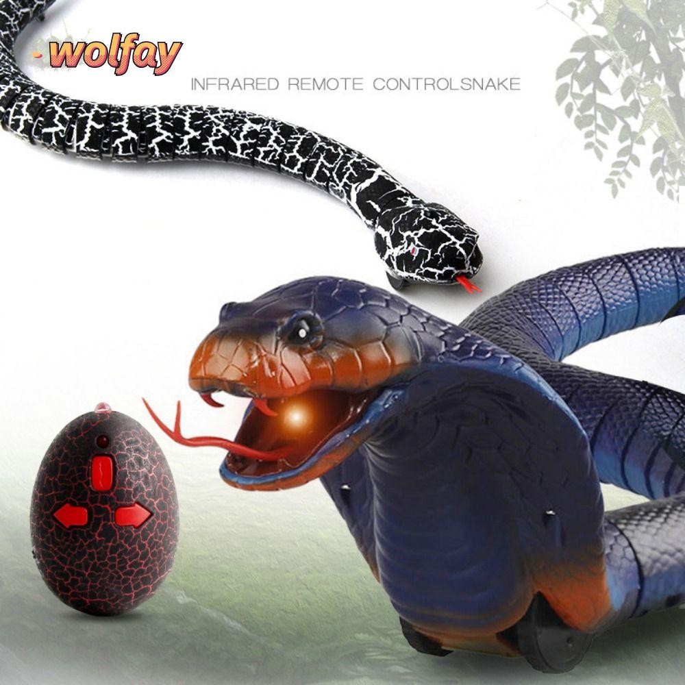WOLFAY Funny Toy Simulation Snake Infrared Sensor Exotic Toys ...