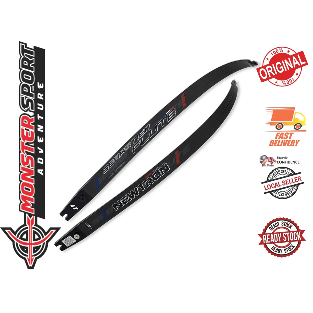 Archery Sebastien Flute Limbs Newtron Carbon Foam Recurve Archery ILF ...