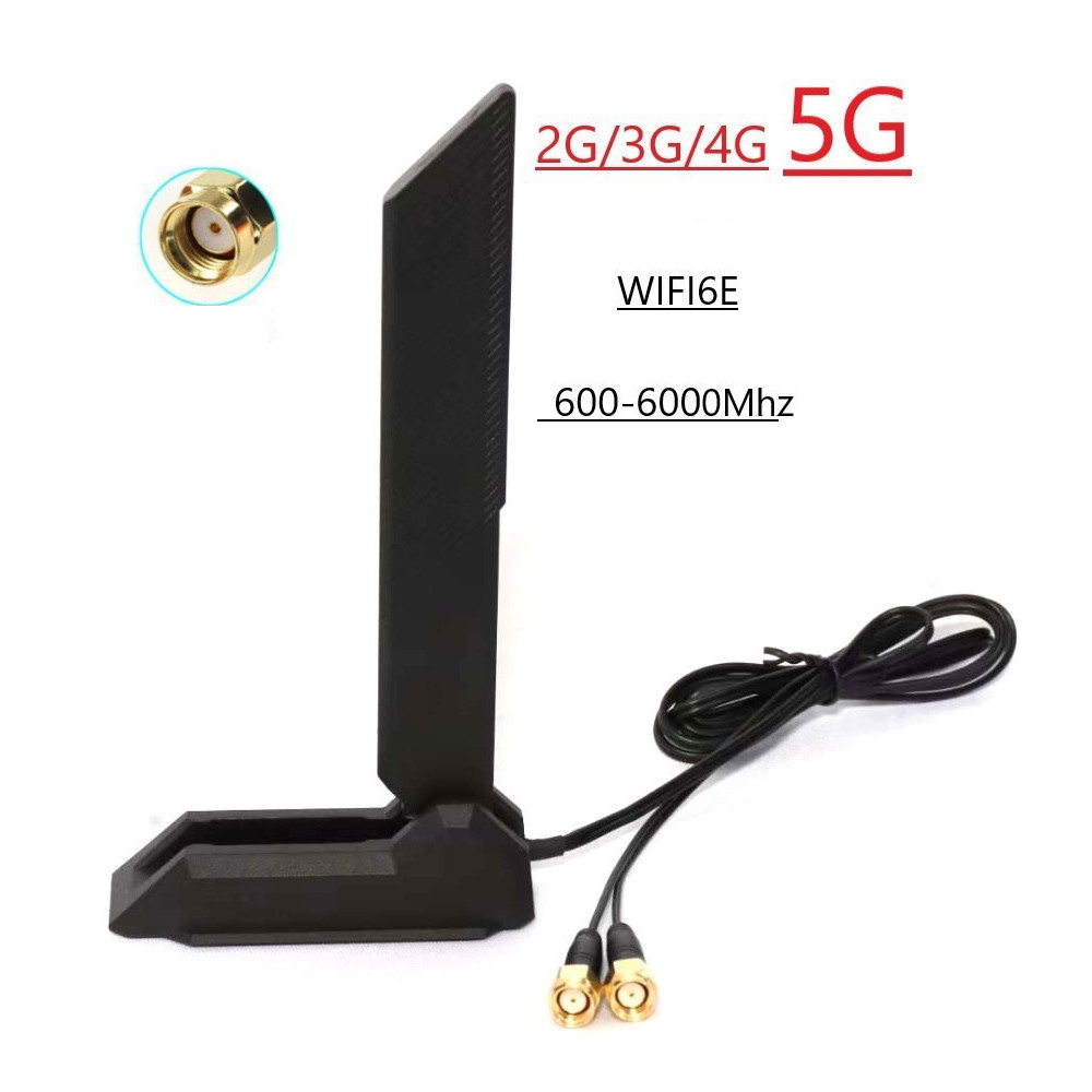 4G 5G Magnetic Base Antenna with Wi-Fi 6/7 Support - Foldable Rubber ...
