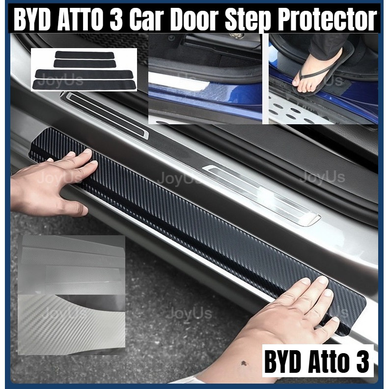BYD ATTO 3 Car Door Step Protection Sticker Anti Scratch Door Step 4D ...