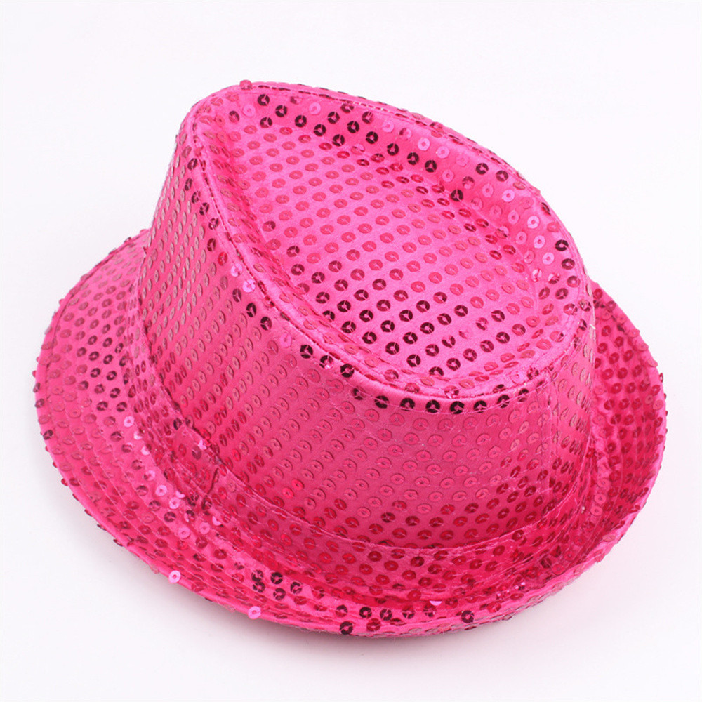 Sparkling Party prop hats Shiny Sequined top hat General Sequined ...
