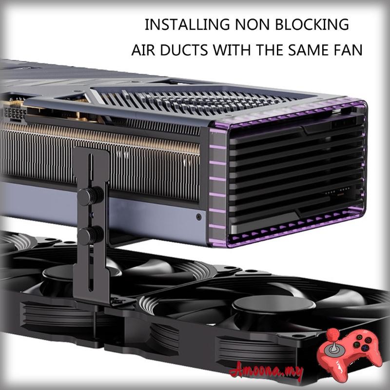 AMOONA GPU Support Bracket Adjustable Aluminum GPU Bracket Video ...