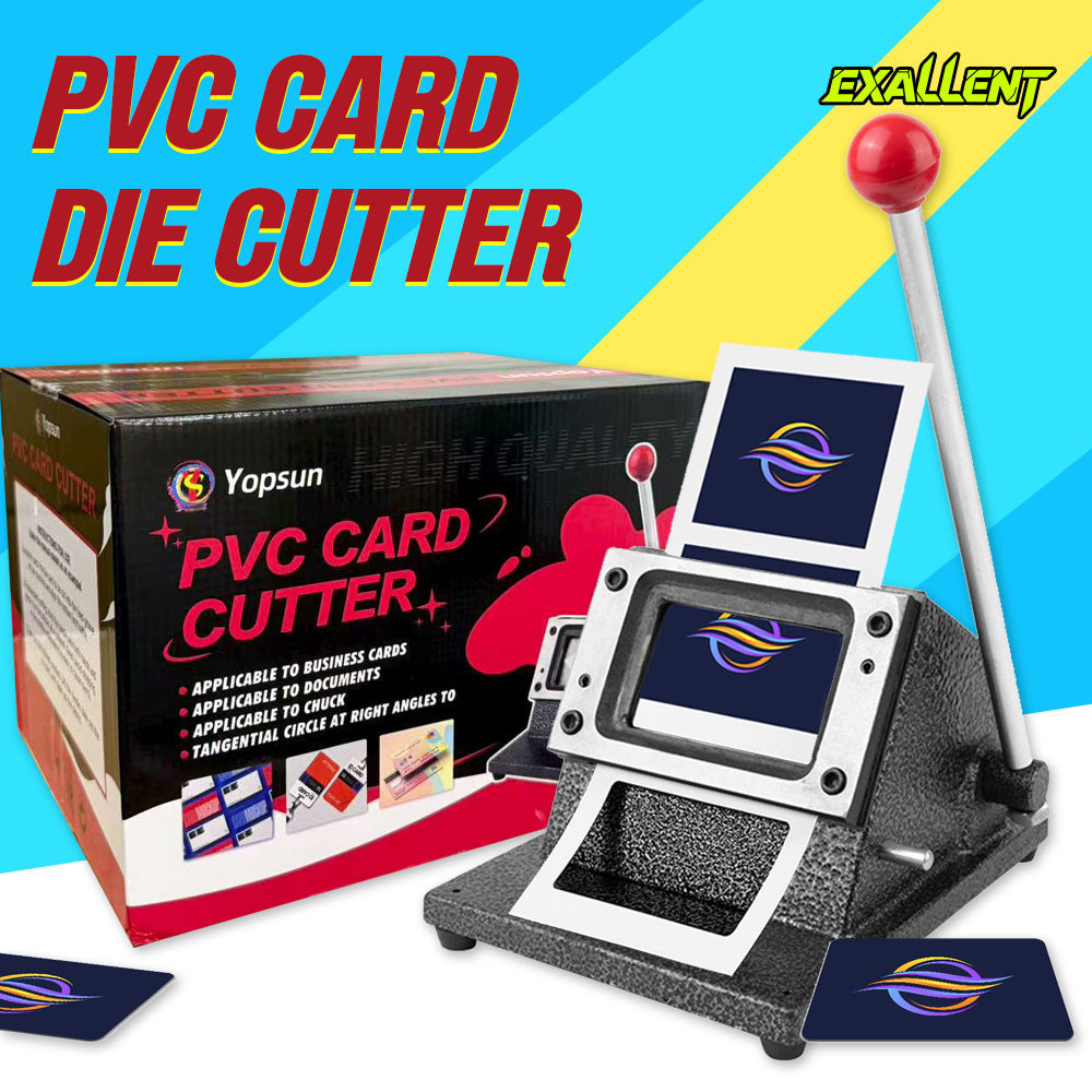 Pvc Die Cutter 86*54mm Sharp ID Cutter Machine For Making ID Card ...