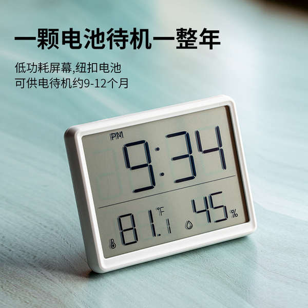 wall clock jam dinding Magnet peti sejuk, jam jam elektronik mini ...