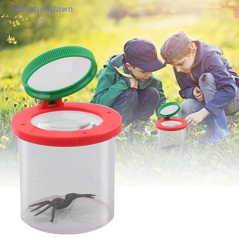 [Initiationdawn] Portable Children Outdoor Insect Observation Box Flip ...