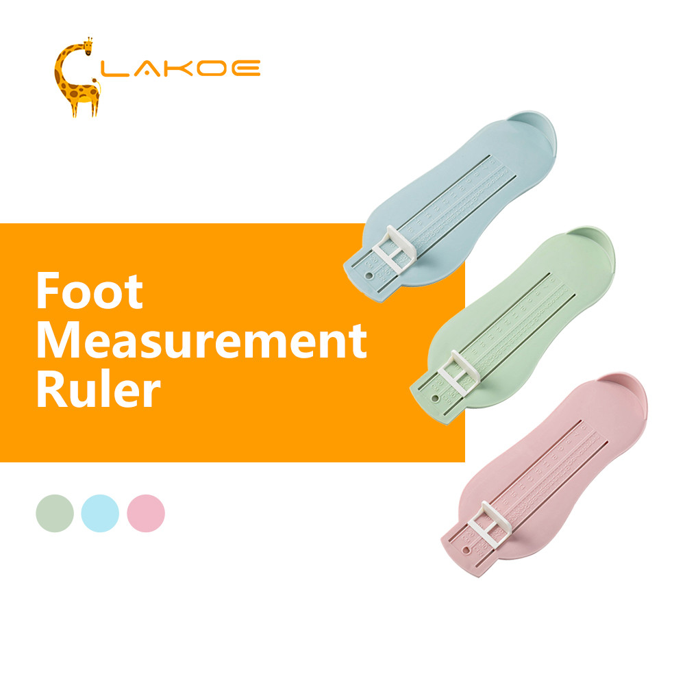 Lakoe Kids Foot Measurement Ruler Child Shoes Calculator Tools Baby ...