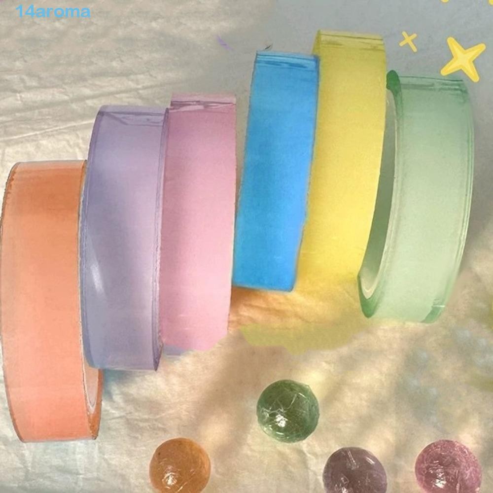 AROMA Sticky Ball Rolling Tapes, Relaxing Toy DIY Rolls Adhesive Tapes ...