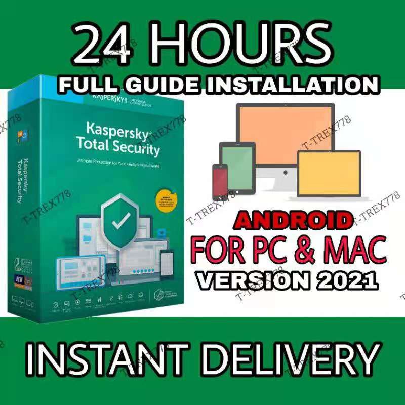 KASPERSKY INTERNET SECURITY/KASPERKY TOTAL SECURITY PC/MAC/ANDROID/IOS | Shopee Malaysia