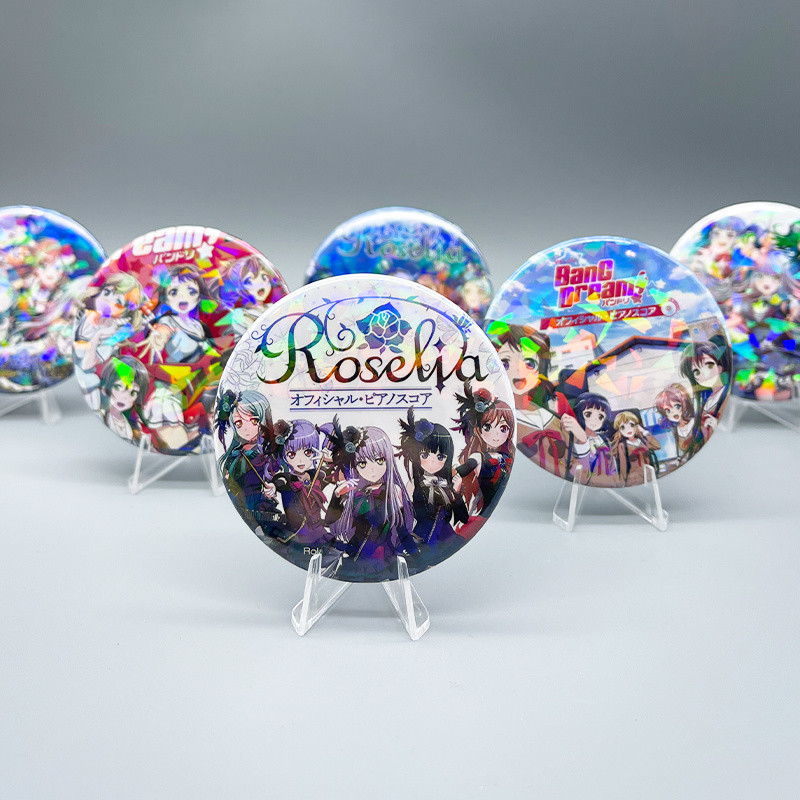 BanG Dream!PoppinParty Roselia Vol.1 Vol.2 Vol.3动漫周边徽章2024.11.04 | Shopee Malaysia
