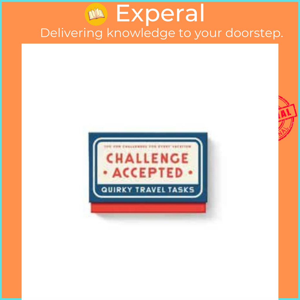 [English - 100% Original] - Challenge Accepted Travel Tasks Card Deck ...
