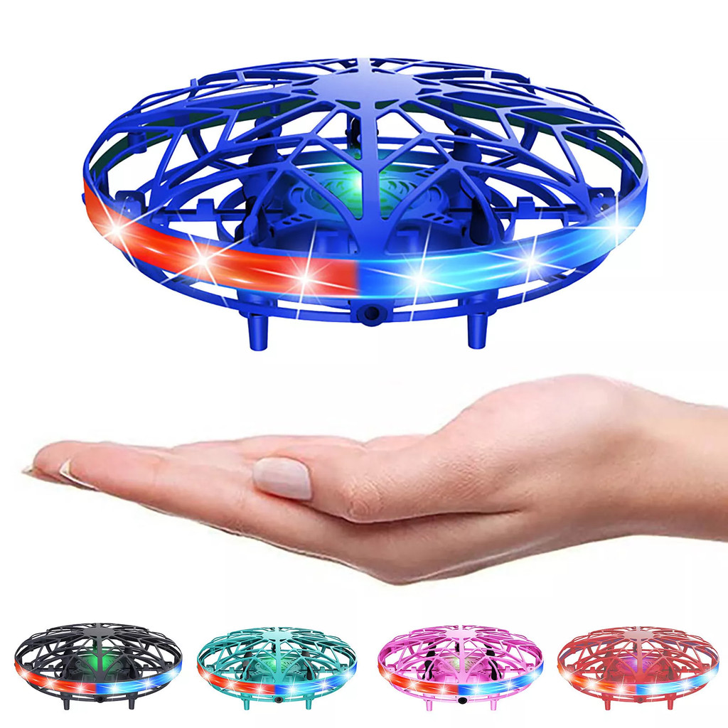 LED Hand Operated Drone Flying Ball Toys for Kids or Adults Indoor ...