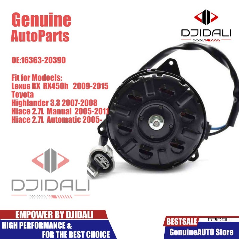 Radiator fan motor for Toyota Highlander 2007-2008 Hiace 005- Lexus RX ...