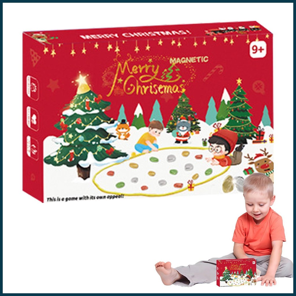 Magnet Board Game Christmas Theme Board Magnetic Game Table Top ...
