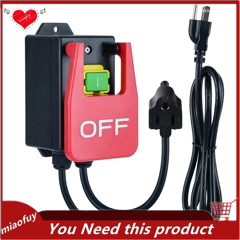 [OnLive] 120V Single Phase on/Off Switch,Router Table Switch with Stop ...