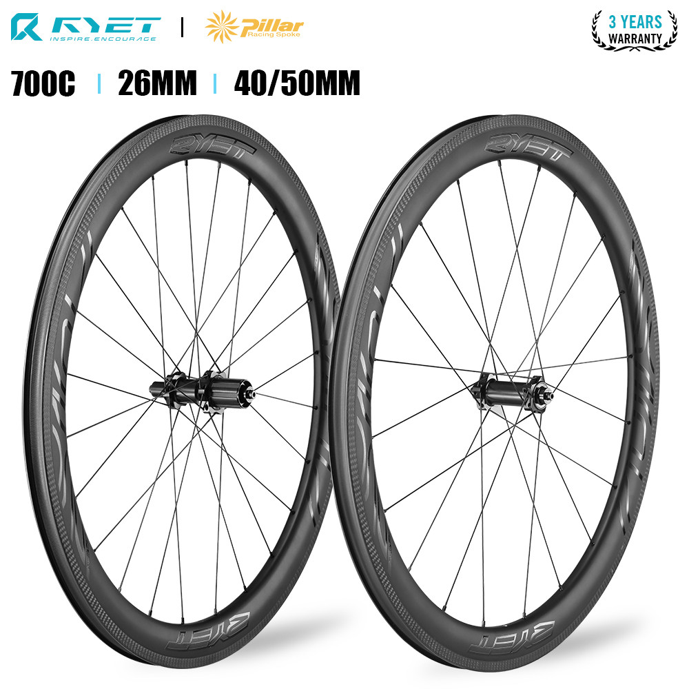 2025 RYET Rim Brake Road Carbon Wheels V Brake Road Carbon Wheels ...