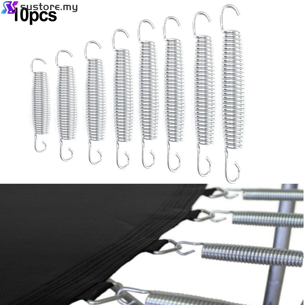 [Super]10x Trampoline Springs Replacement Spring Heavy-Duty Galvanised ...