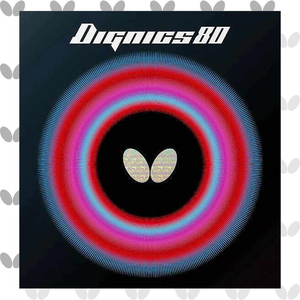 Butterfly Dignics 80 Table Tennis Rubber - High Tension, Available in ...