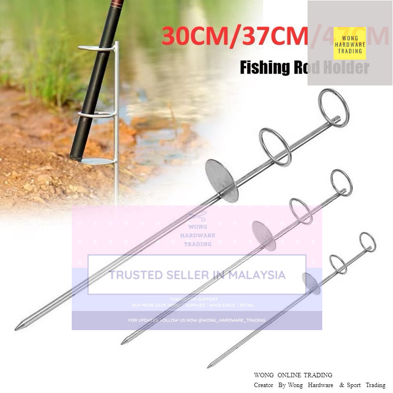 Fishing Rod Stand Holder Pancang JORAN Pancing Pantai Reel Stand ...