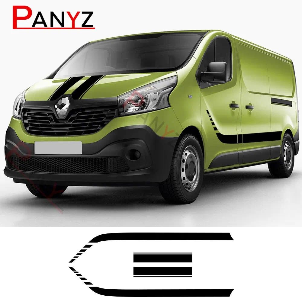 For Renault Trafic 2 3 MK3 MK2 Camper Van Car Door Side Graphics ...