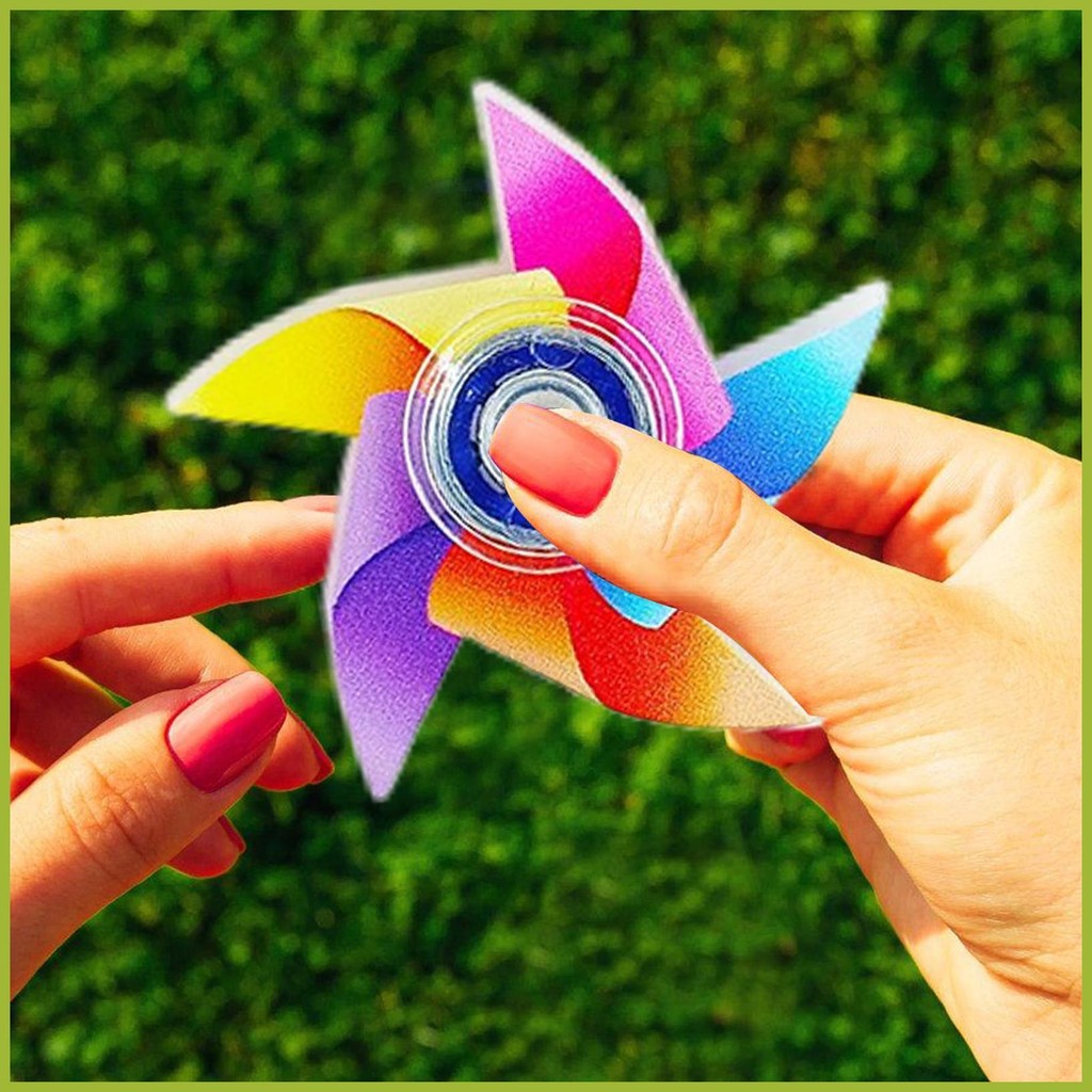 Kids Sensory Toys 12x Spinner Toys Acrylic Spinner Sensory Toy ...