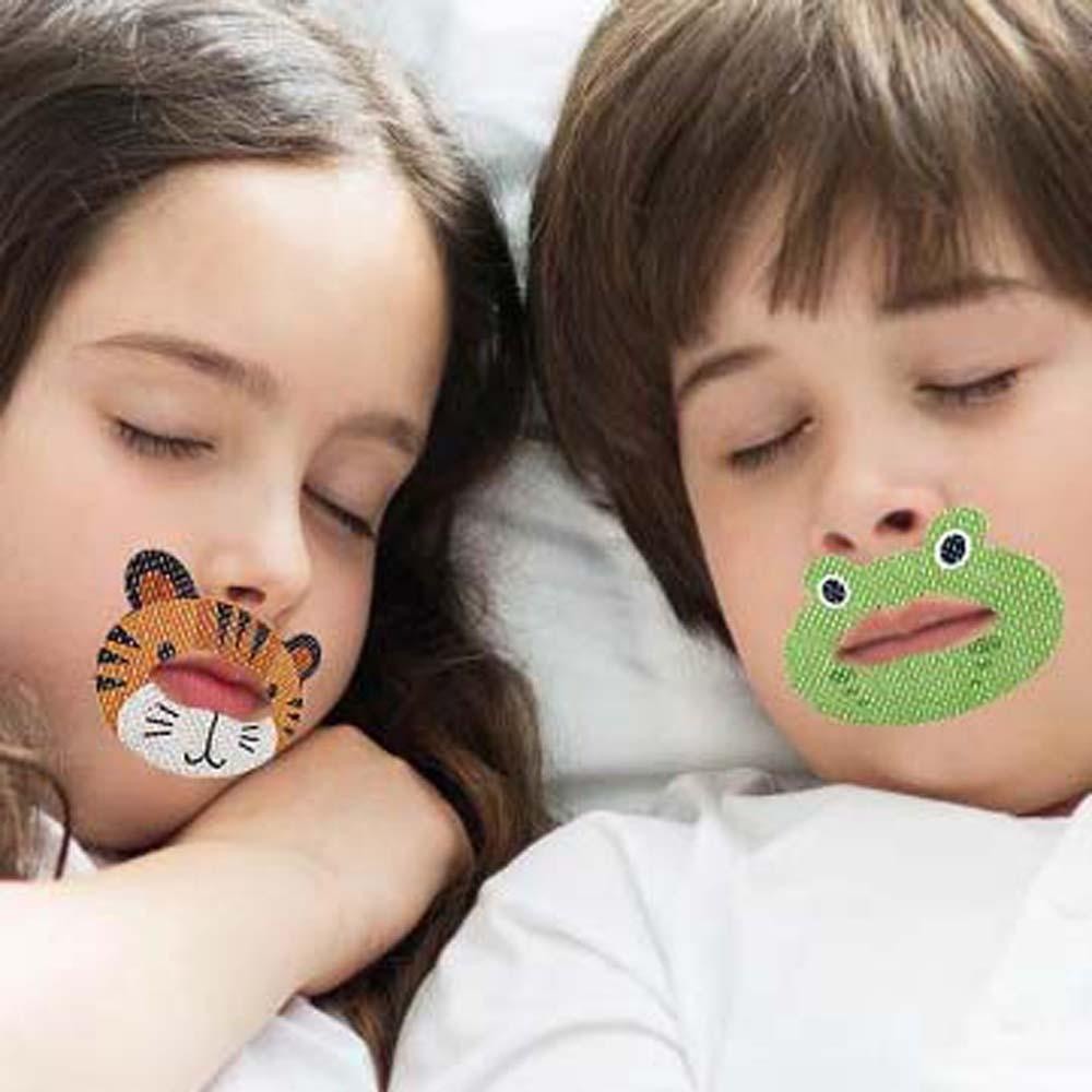 30Pcs Children Anti-Snoring Mouth Tape, Shut Up Stickers Close Lip Mandibular Correction ...