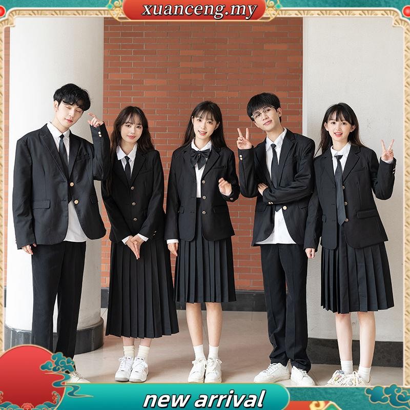 Junior High School Students British jk Shirts Graduation Class Uniforms ...