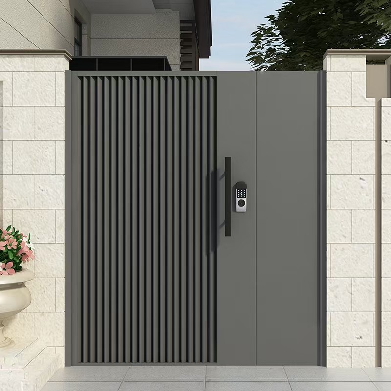 Pintu Halaman Aloi Aluminium Pintu Vila Aloi Aluminium Seni Besi Pintu ...