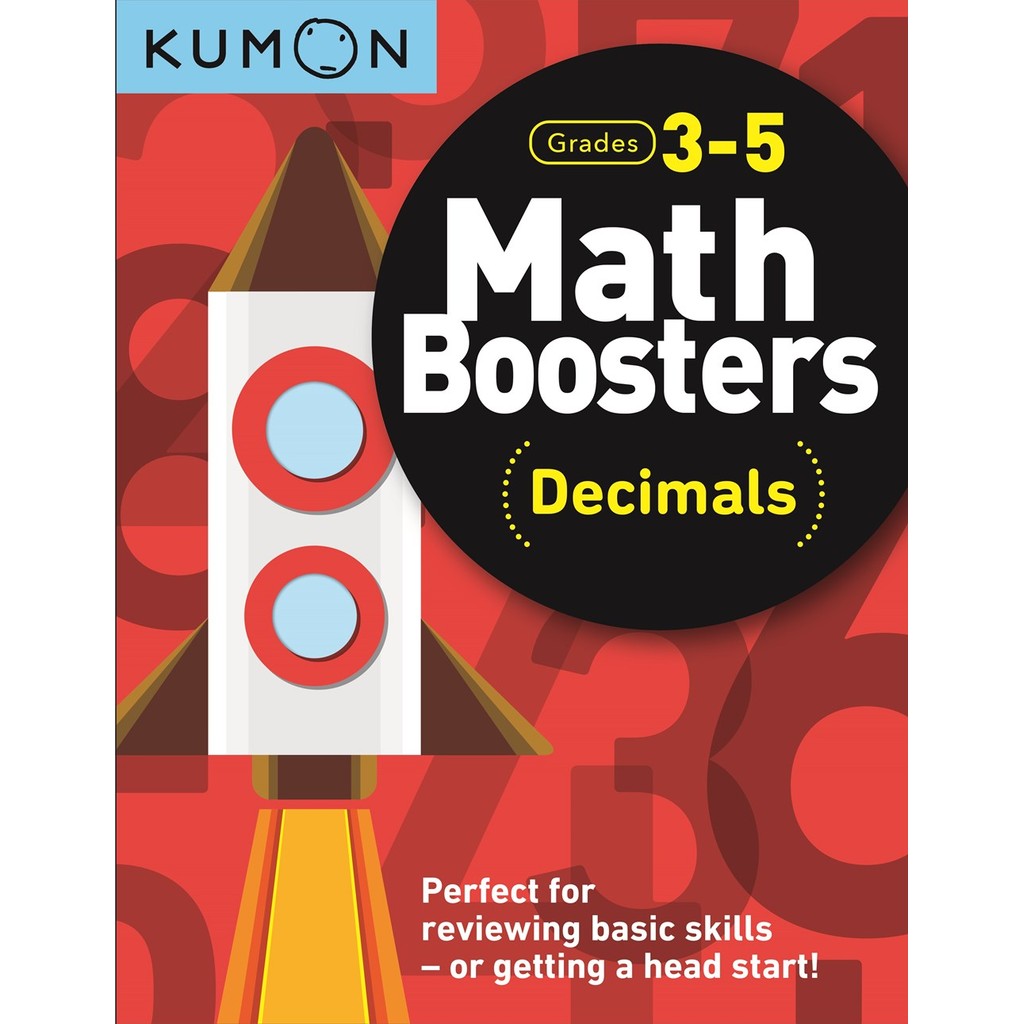 [100% Original Books] - Math Boosters: Decimals (Grades 3-5) by Kumon ...