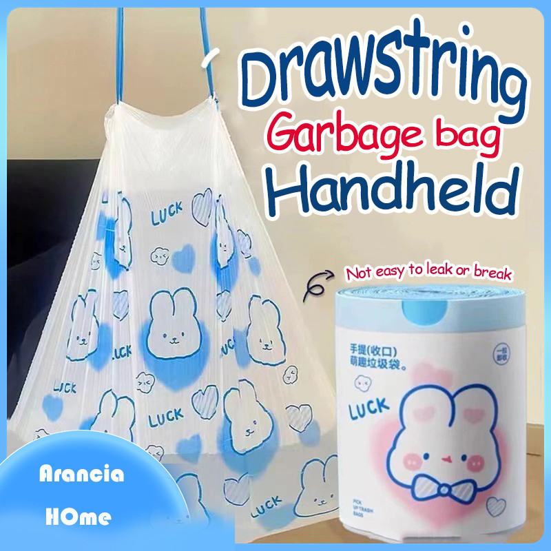 *READY STOCK*Garbage Bags With Handles Size 45x45 Centimeters Made From ...
