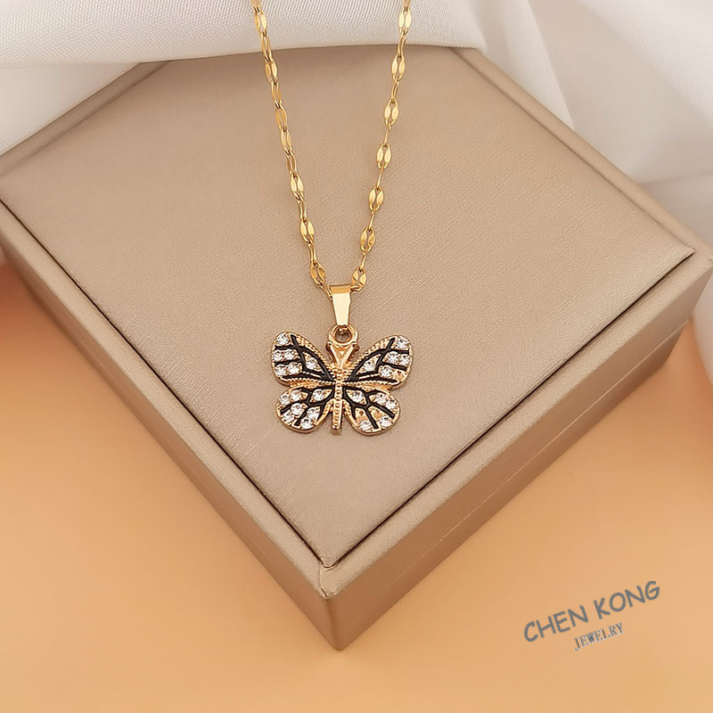 Kalung Loket Geometrik Minimalis Hadiah Rantai Klavikel mewah untuk ...