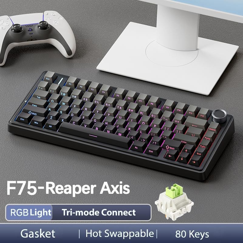 OFFICIAL AULA F75 Pro Wireless Mechanical Gaming Keyboard, 75 Percent ...