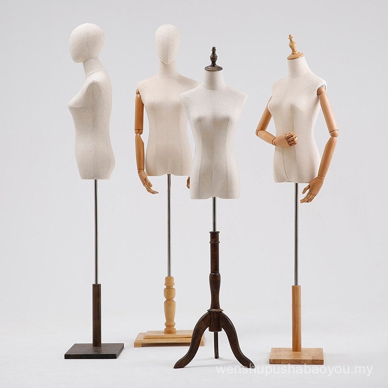 Clothing Store Model Rack Bust Female Model Props Women's Clothing ...