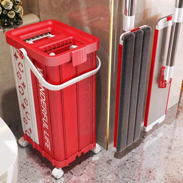 mop lantai viral mop spin floor mop Mop rata aloi aluminium dengan ...